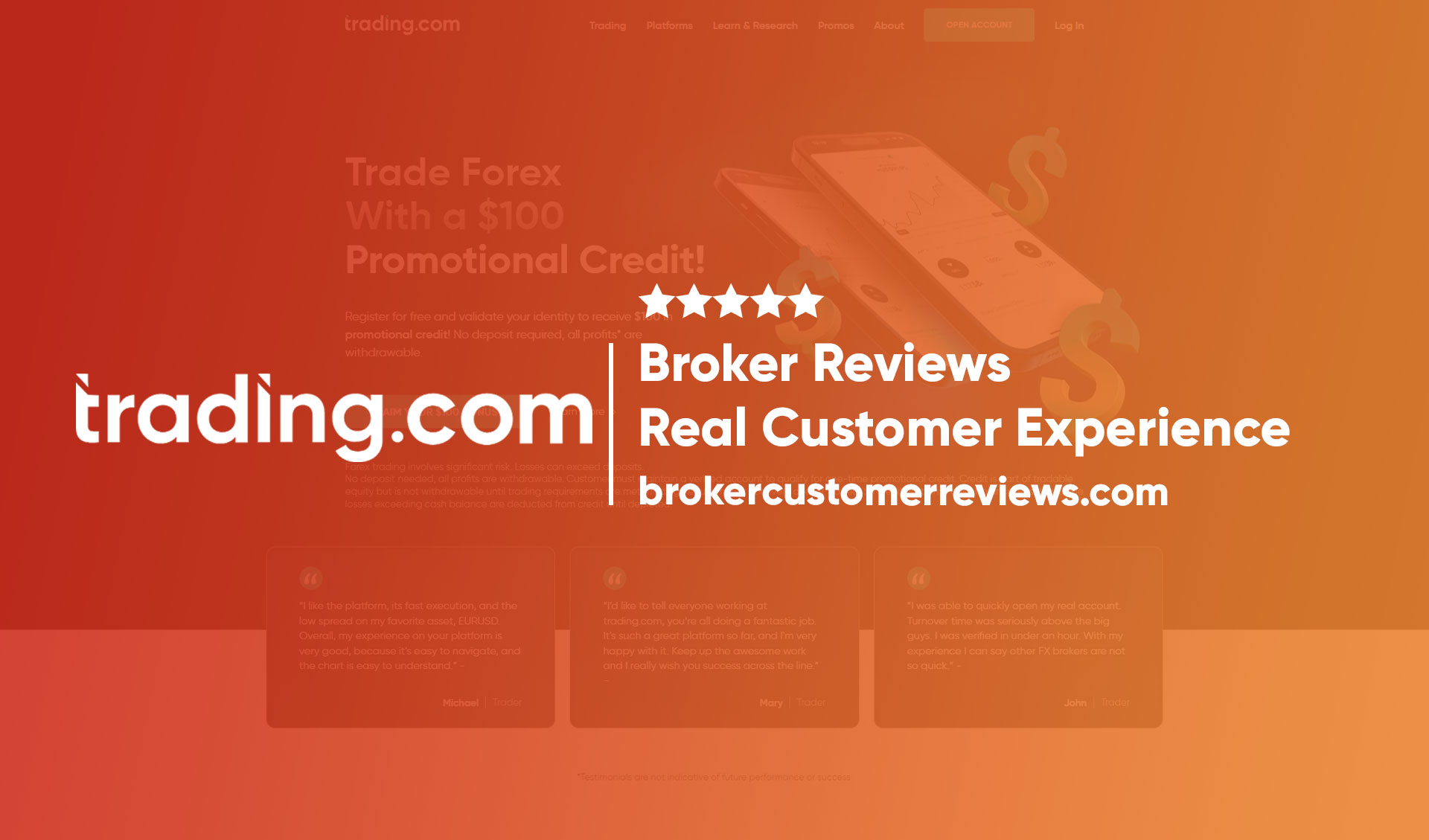 Trading.com Review ⭐️ Ratings and Feedback | Broker Customer Reviews