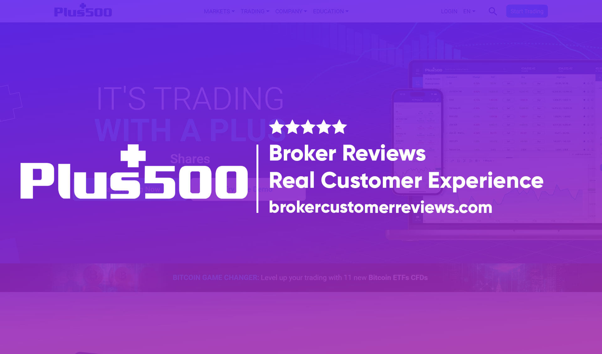 Plus500 Broker Review ⭐️ Ratings and Feedback | Broker Customer Reviews